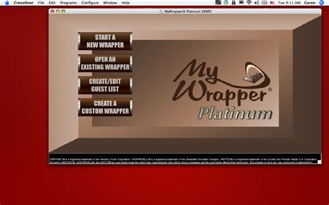 will mywrapper run on mac or linux codeweavers