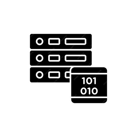 Premium Vector Master Data Icon Set Data Management Server Vector Symbol Database Business Icon