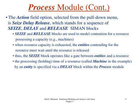 Ppt Simulation Modeling And Analysis With Arena T Altiok And B Melamed Chapter 5 Arena
