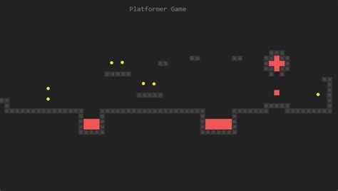 Platformer Game Using Hmtl And Css In Vanillajs With Source Code