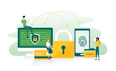 Data Protection Privacy Data Security And Internet Security Concept
