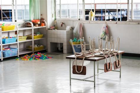 Premium Photo Kindergarten School Close Due To Coronavirus Pandemic