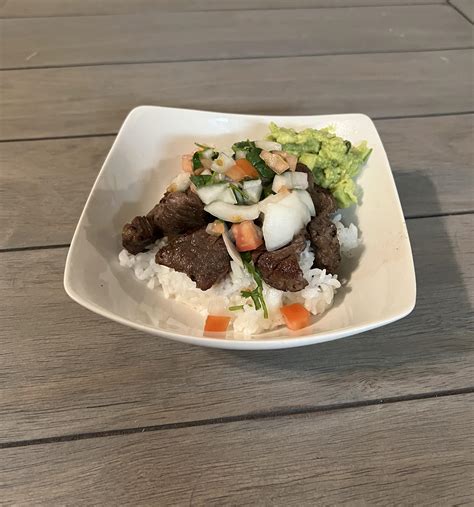 Steak Bites With Guacamole And Pico De Gallo R Tonightsdinner