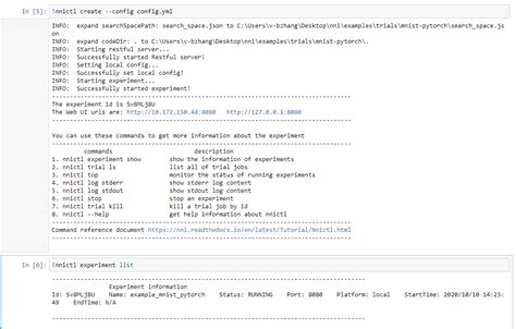 Is There A Way To Use Nni Inside Jupyter Notebook · Issue 2932