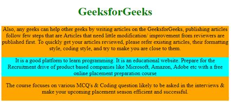 How To Make Div Height Expand With Its Content Using Css Geeksforgeeks