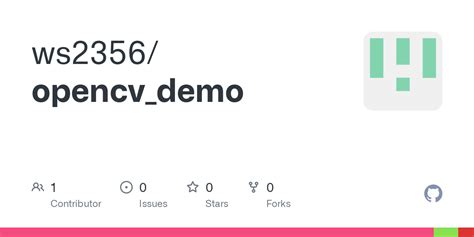 GitHub Ws Opencv Demo