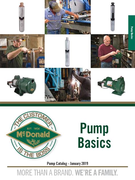 A Y Mcdonald Pump Basics Download Free Pdf Pump Jet Engine