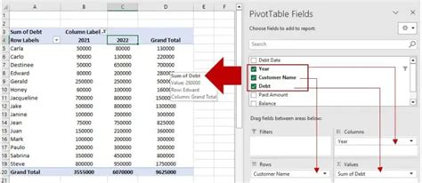 How To Calculate Percentage Difference In Excel Pivot Table