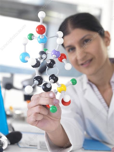 Molecular Model Stock Image F Science Photo Library