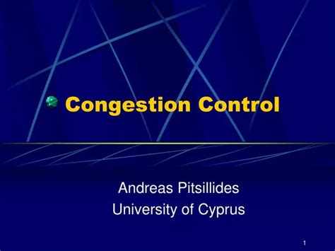 Ppt Congestion Control Powerpoint Presentation Free Download Id