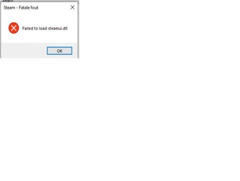 probleme mit steam failed to load steamui dll