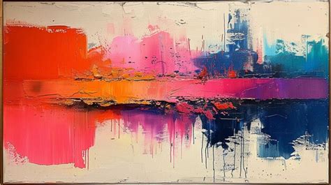 Premium Photo Abstract Expressionism Bold Splashes Color Wallpaper