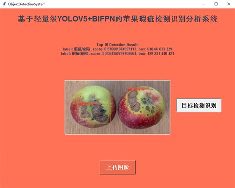 基于轻量级yolov5bifpn的苹果瑕疵检测识别分析系统bifpn Csdn Csdn博客
