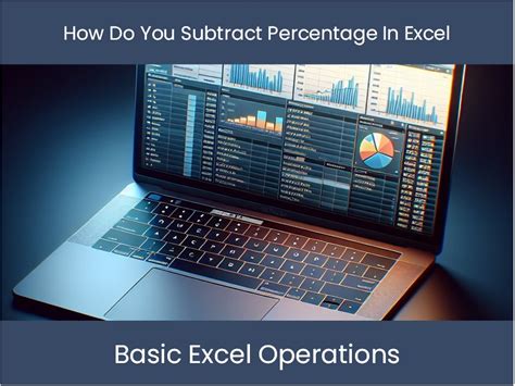 Excel Tutorial How Do You Subtract Percentage In Excel Excel