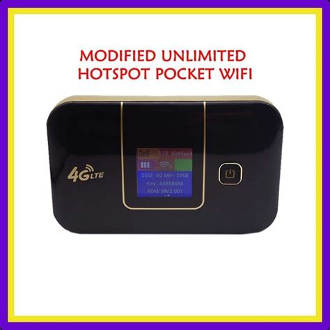 R908 Simcard 4G MOD Portable Wifi Modem Router Unlimited Computers Tech Parts Accessories