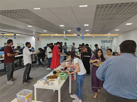 It Was Wonderful To Have A Grand Potluck Day In The Office Organized