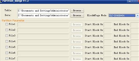 How To Use Partition Merge Tool In Order To Merge Files For Programming Nand Flash Xeltek Inc