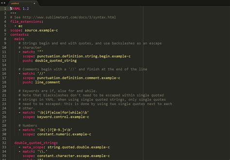 Sublime Text Syntax Tutorial — Sil Tutorials