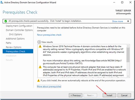 How To Setup Active Directory AD In Windows Server 2016 CR Tech