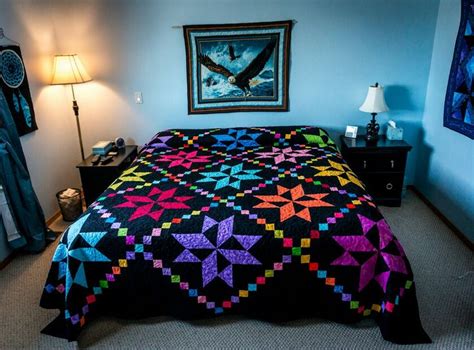 Pinwheels Within Stars Brights On Black Background Estrellas Proyectos