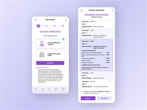 Mobile Kyc Ui Token Sales Platform By Dimitri On Dribbble