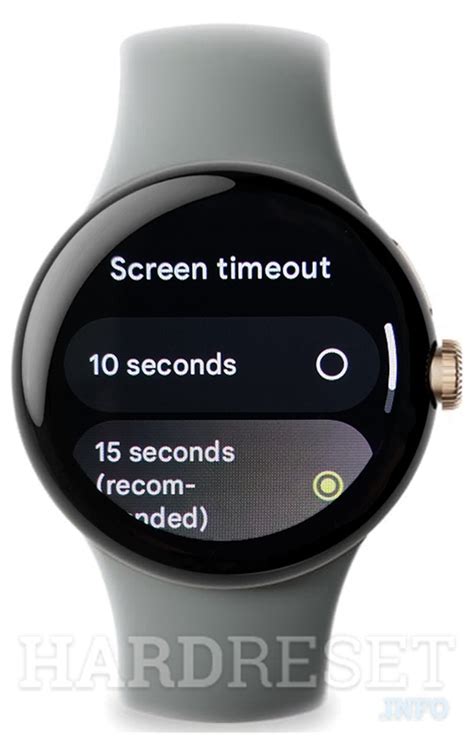 How To Change Screen Timeout On GOOGLE Pixel Watch
