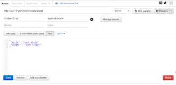 Java How To Send Post Request To The Below Post Method Using Postman Rest Client SyntaxFix