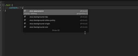 css don t auto complete after · issue 3297 · komodo komodoedit · github