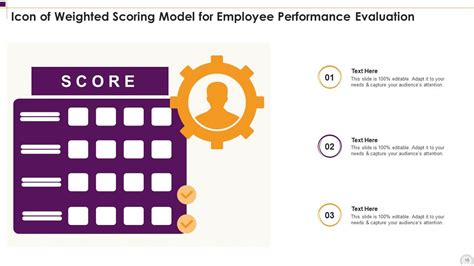 Weighted Scoring Model Powerpoint PPT Template Bundles Presentation Graphics Presentation