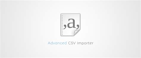 Advanced CSV Importer