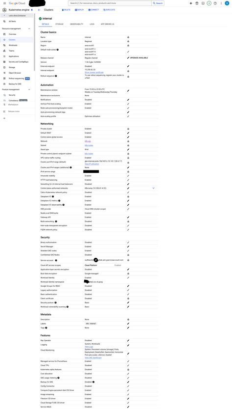 Kubernetes Gke Unable To See Logs Or Exec In Pod For Autopilot Private Cluster Stack