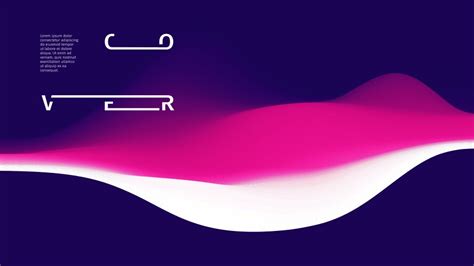 Abstract Background Shiny Fluid Gradients Vector Image