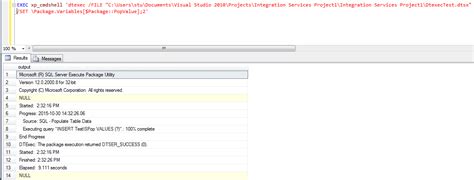 T Sql Tips Execute Individual Packages In Project Deployment Model Using Dtexec Data Platform