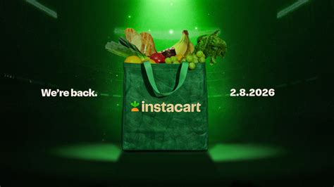 Instacart Returns To Super Bowl 2026