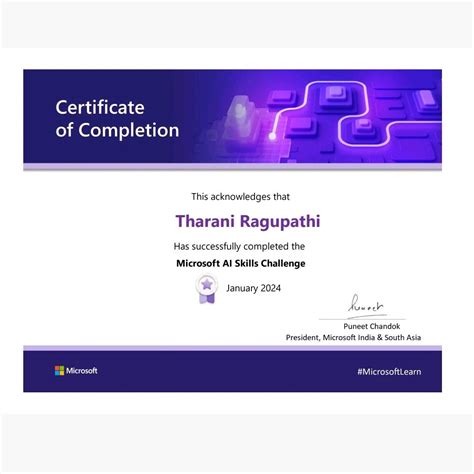 Tharani Ragupathi On Linkedin Aichallenge Mslearn Ai