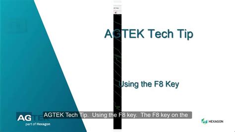 Tech Tip Using The F8 Key Youtube