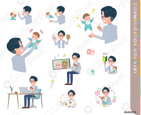 A Set Of Programmer Engineer Man Who Communicate With Their Stock