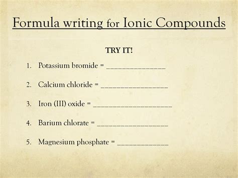 E29 Inorganic Nomenclature Ppt Download