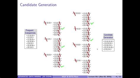 pruning in generalized sequence pattern gsp algorithm youtube