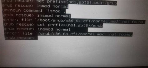 went to grub rescue after updating to windows 11 error unknown