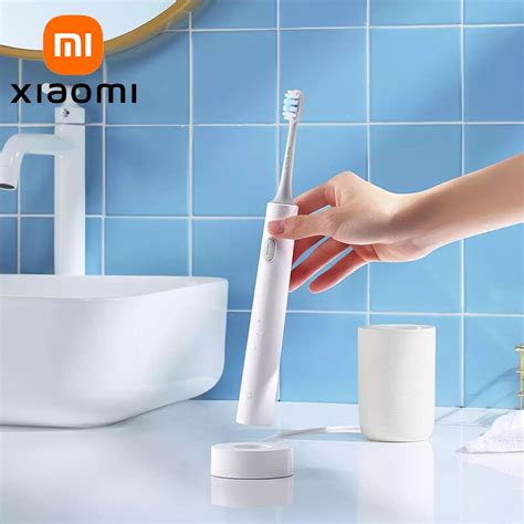 샤오미 미지아 T301 전기 음파 칫솔 Usb 충전기 성인용 충전식 방수 전자 칫솔 치아 미백 Aliexpress