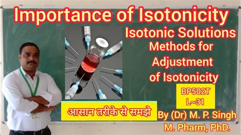Isotonicity Biology Simple