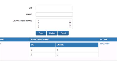 DOTNET POINT Example Of List Box And Nested Gride In Angularjs