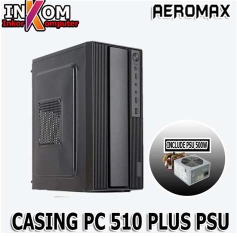 Promo Casing Pc Komputer Micro Atx Itx Power Up Aeromax New Diskon Di Seller