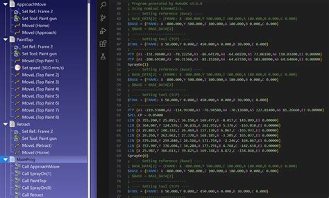 Robot Programs Robodk Documentation