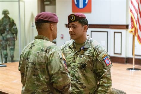Paratrooper Receives Soldiers Medal For Heroic Actions During 2021 Active Shooter Incident