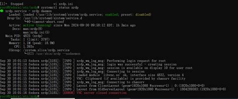 The Xrdp Seems Not Working Fedora Discussion
