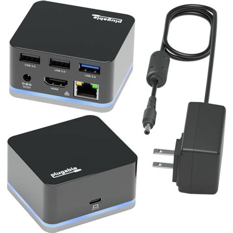 Plugable Usb C Cube Docking Station Ud Cube B H Photo Video