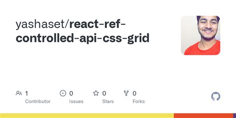 Github Yashaset React Ref Controlled Api Css Grid