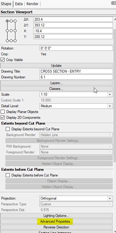 Editing The Fill Hatch Of A Section Viewport Troubleshooting Vectorworks Community Board